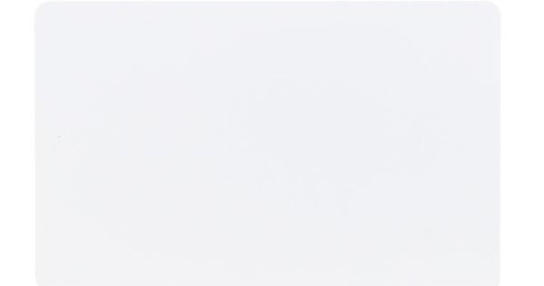 High Grade Clear Frosted Silk PVC Cards - Pack of 100 | Universal Smart ...