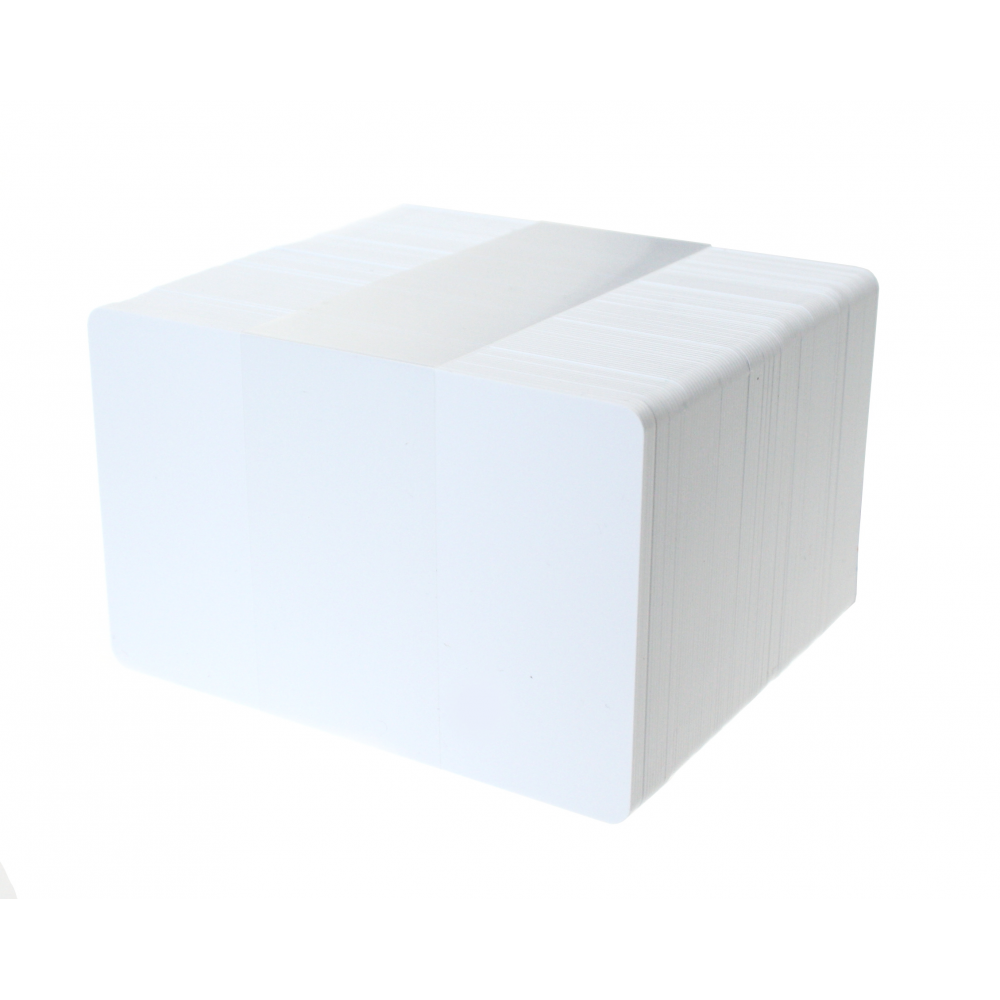 MIFARE Plus® Ev2 2K (7Byte UID) Blank White ISO-Sized PVC Card, Gloss ...