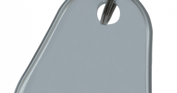 NXP HITAG 1 White Crystal Bulb Keyfob | Universal Smart Cards Ltd