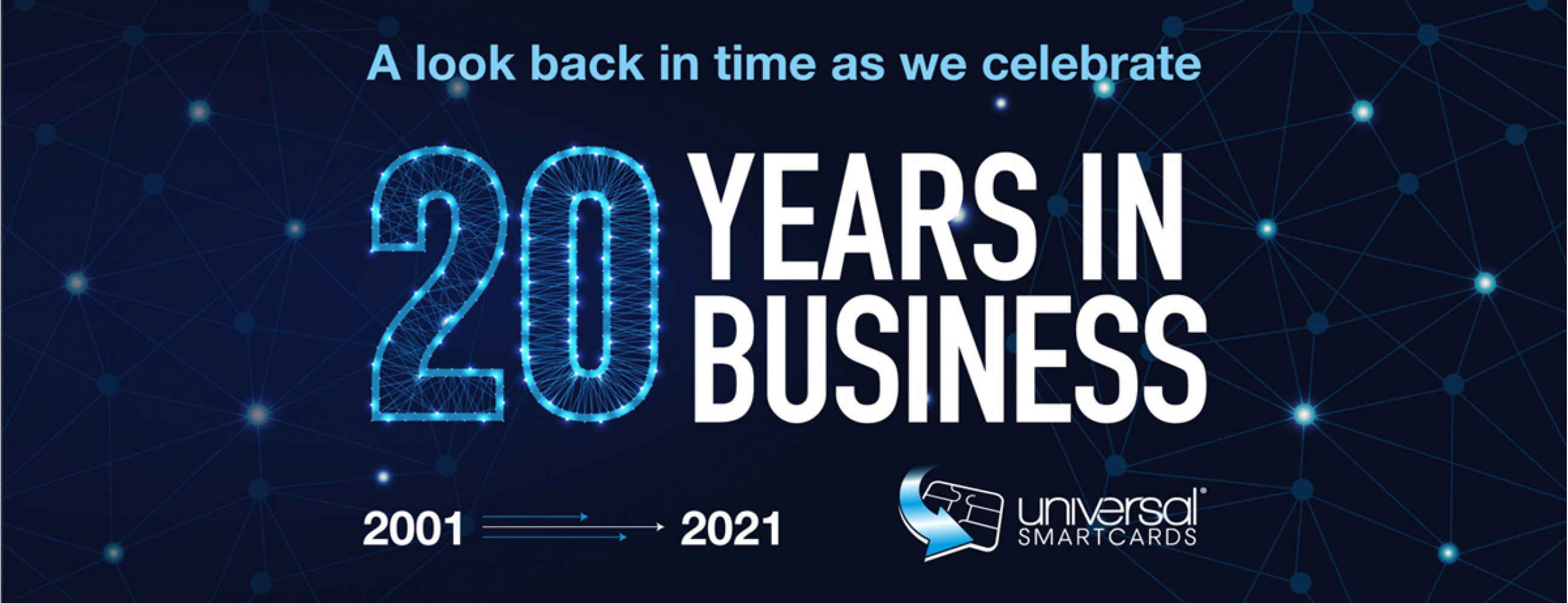 "A Look Back in Time: Celebrating 20 Years of Business | USmart Cards ...