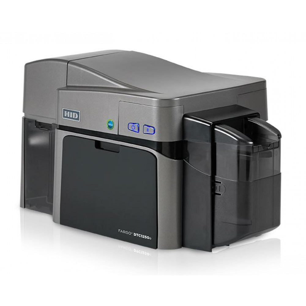 HID® FARGO® DTC1250e Dual Sided ID Card Printer | Universal Smart Cards