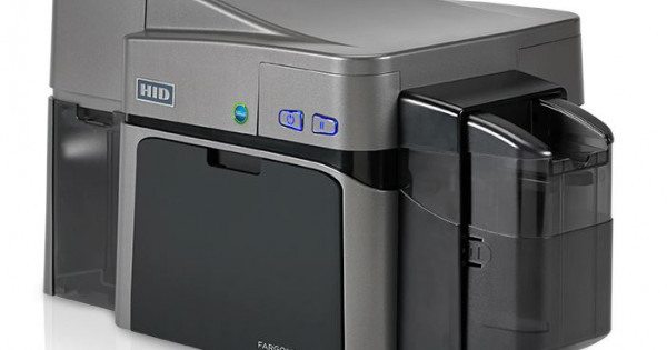 HID® FARGO® DTC1250e Dual Sided ID Card Printer | Universal Smart Cards