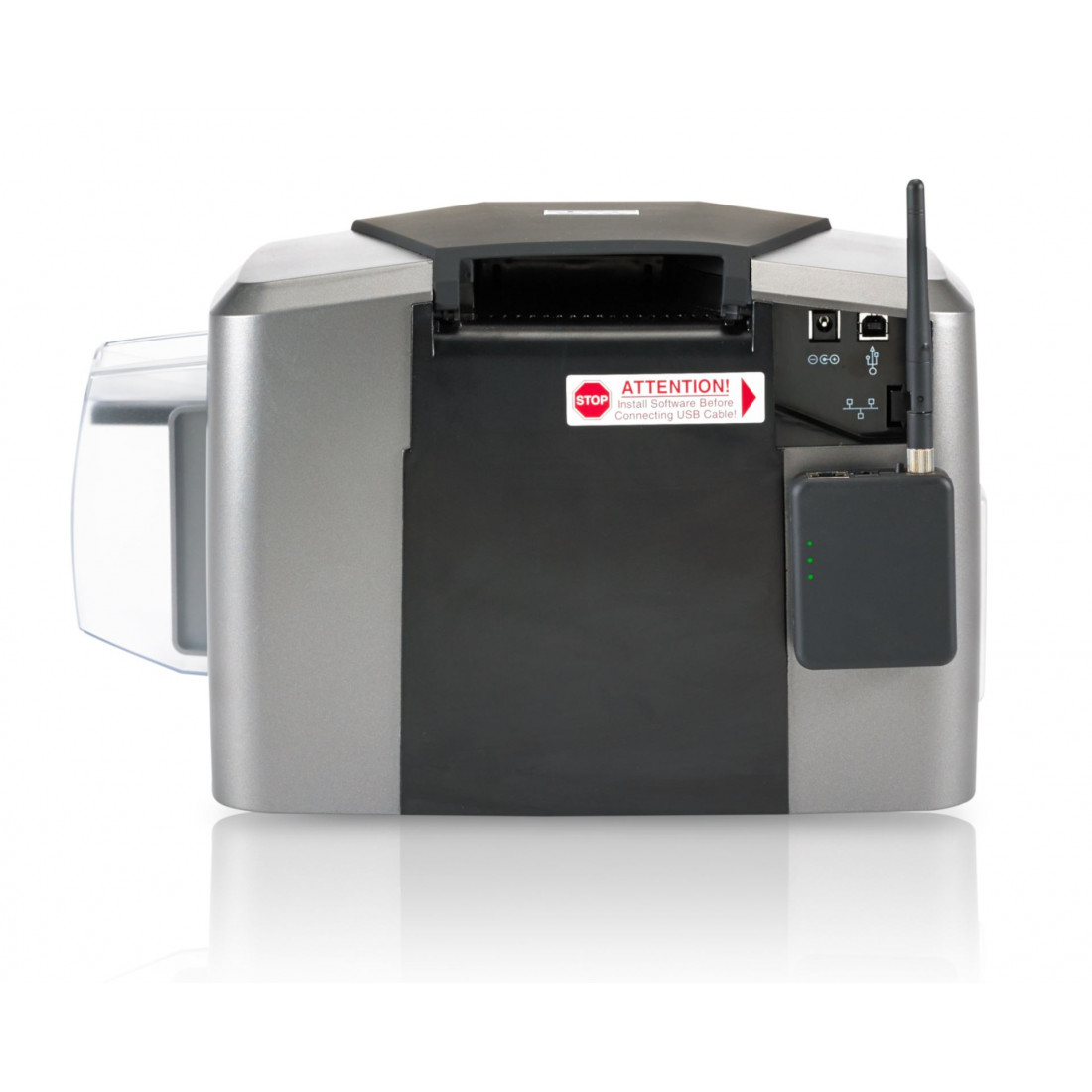 HID® FARGO® DTC1250e Single Sided ID Card Printer | Universal Smart Cards